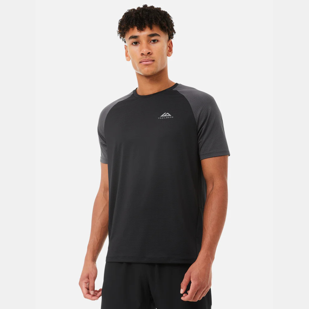 Trailberg Rapid Dash T-Shirt - Black / Asphalt – DripUnion