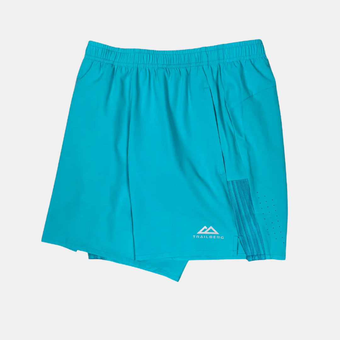 Trailberg Vertex Shorts - Aqua/Scuba Blue – DripUnion