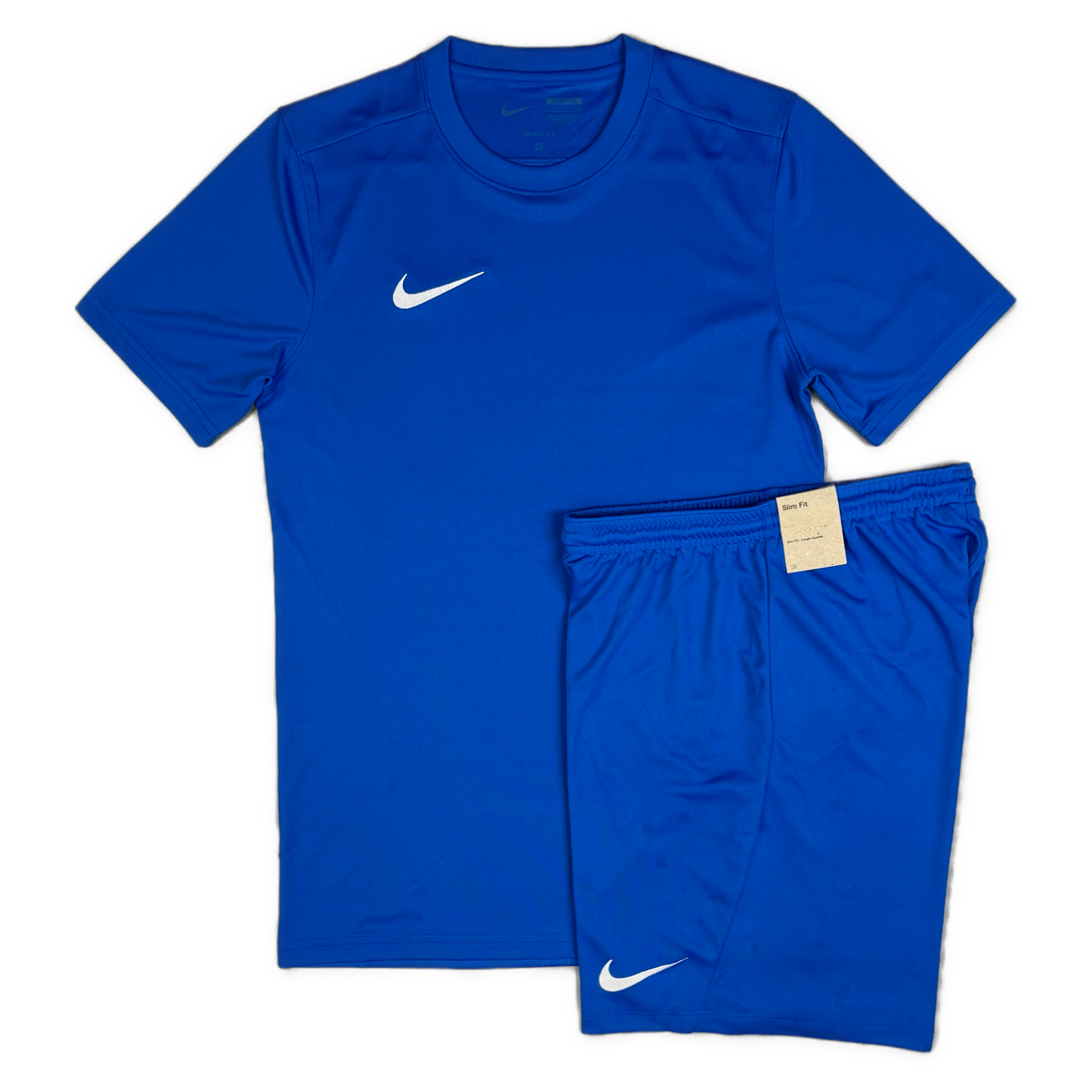 Nike Dri-Fit Tshirt / Shorts Set - Royal Blue
