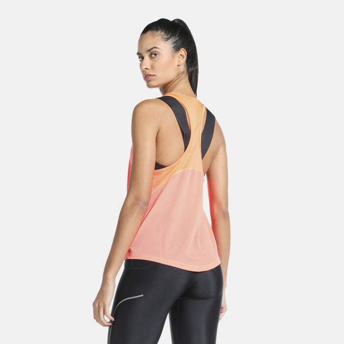 Nike Women's Dri-Fit Miler Tank Vest Top - Peach – DripUnion